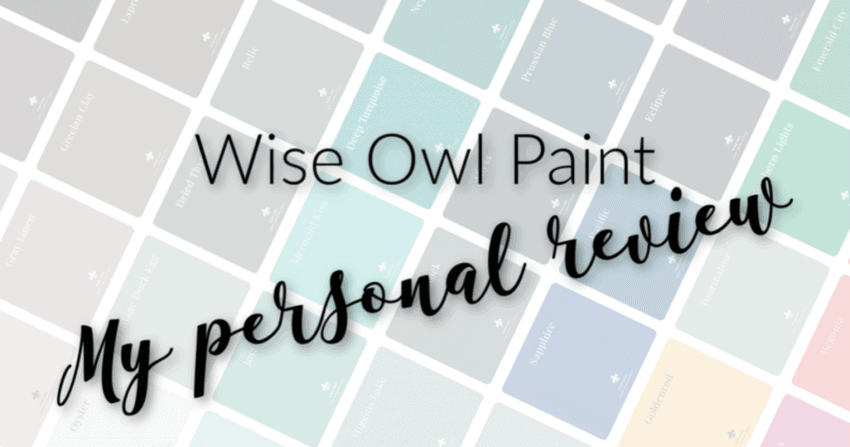 Wise Owl Paint Colors and My Review • That Sweet Tea Life