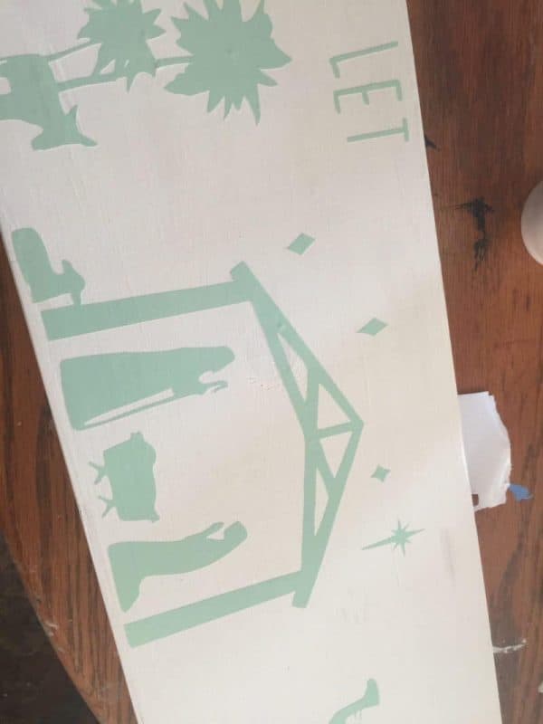 DIY Wooden Nativity Sign • That Sweet Tea Life