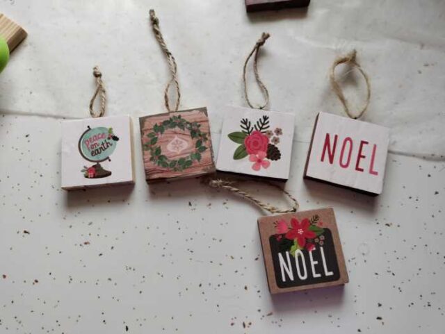 How to Make 3 Adorable Mini Tumbling Block Ornaments • That Sweet Tea Life