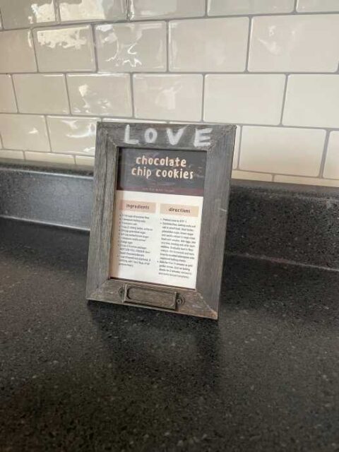 How to Make a Recipe Frame in 5 Simple Steps • That Sweet Tea Life