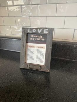 How to Make a Recipe Frame in 5 Simple Steps • That Sweet Tea Life