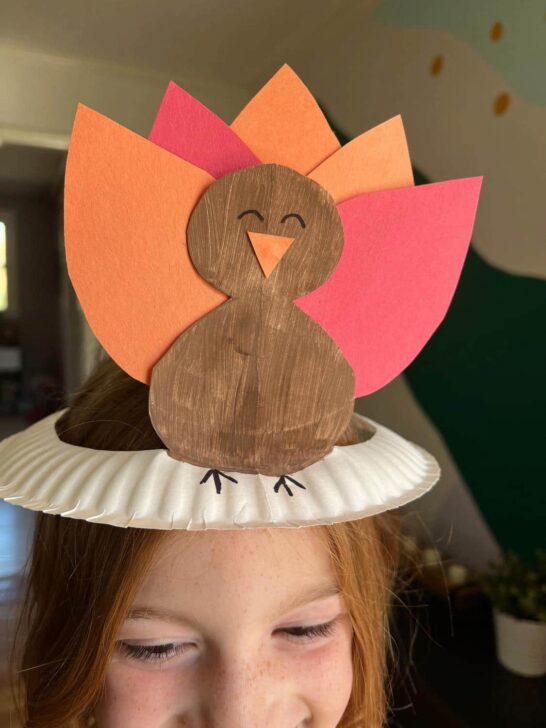 Make Your Own Thanksgiving Hat Craft for Kids • That Sweet Tea Life