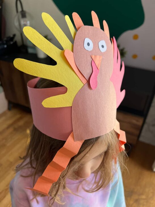 Make Your Own Thanksgiving Hat Craft for Kids • That Sweet Tea Life